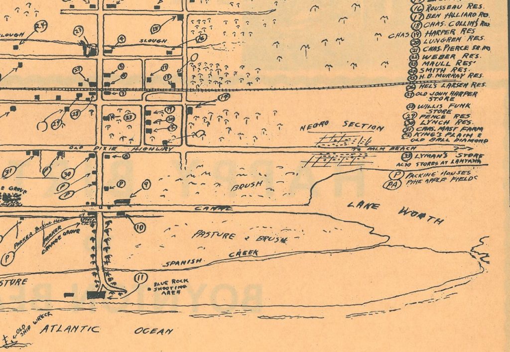 Lyman A. Boomer’s 1910 Boynton Map – Boynton Beach Historical Society