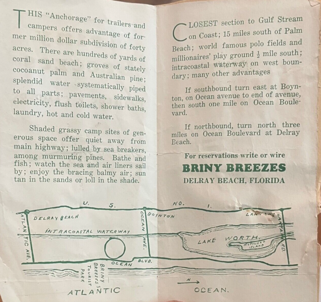 Ward Miller’s Briny Breezes at Shore Acres: The Early Years – Boynton ...