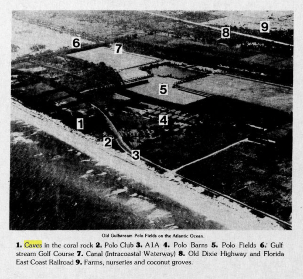 Legend of the Boynton Caves – Boynton Beach Historical Society